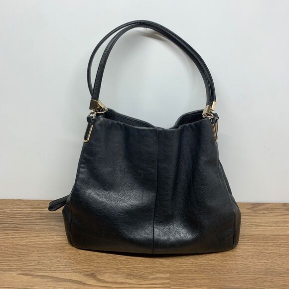 Coach | Bags | Coach Madison Leather Small Phoebe Shoulder Bag Pebbled ...